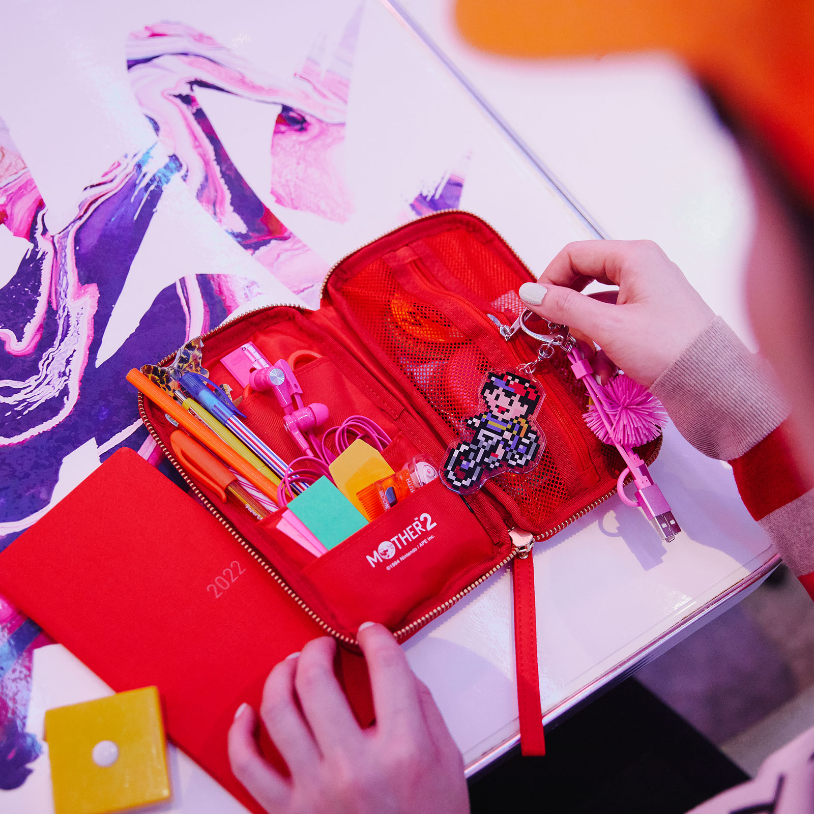 Small Drawer Pouch (MOTHER 2: Cast) - Hobonichi MOTHER Project - Hobo ...