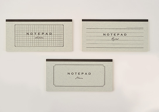 yuruliku NOTEPAD - Accessories Lineup - HOBONICHI TECHO 2016