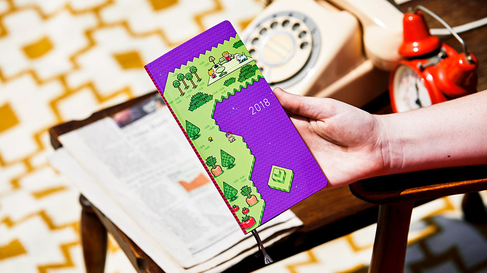 Mother 2: Magicant Map - Hobonichi Techo 2018