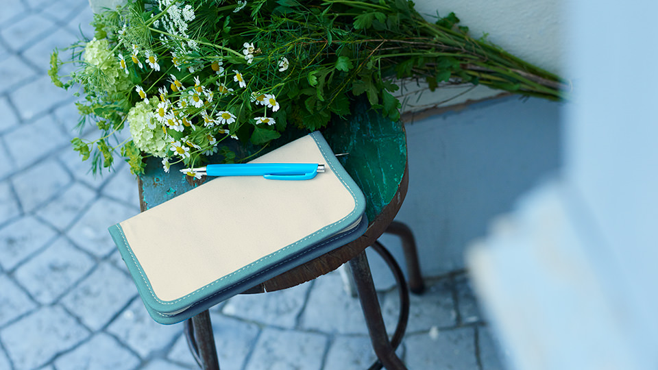 Tembea: Tote Book (Blue Mint) - Hobonichi Techo 2018