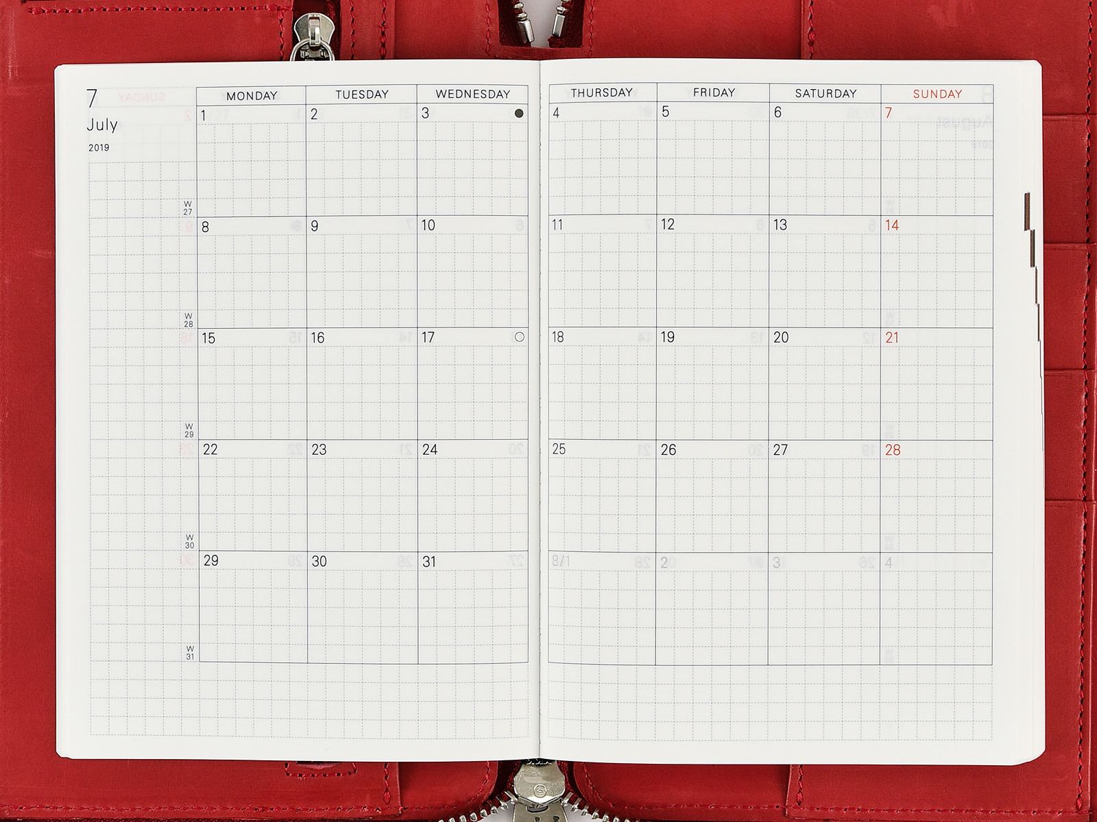 Does the 5-year hobonichi planner come with monthly calendars? : r ... Does the 5-year hobonichi planner come with monthly calendars? : r ...