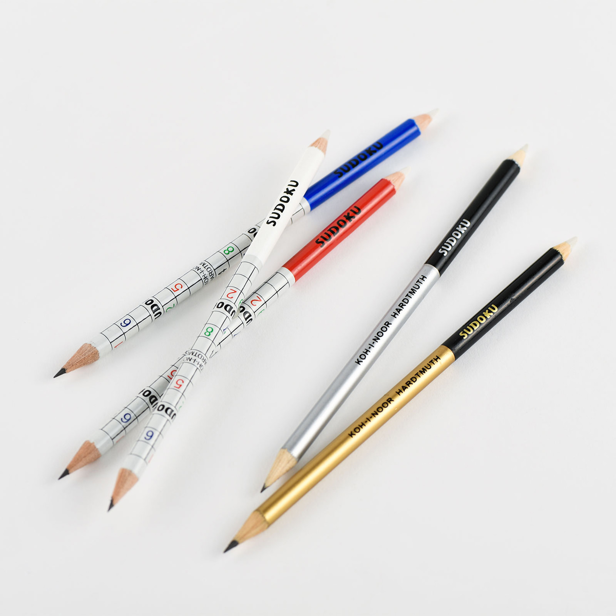 Graphite Pencils with Eraser - Sudoku - Accessories Lineup - Hobonichi ...