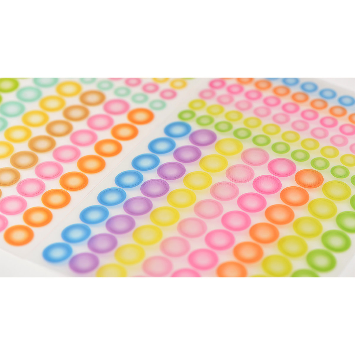 See-Through Dot Stickers - Accessories Lineup - Hobonichi Techo 2019