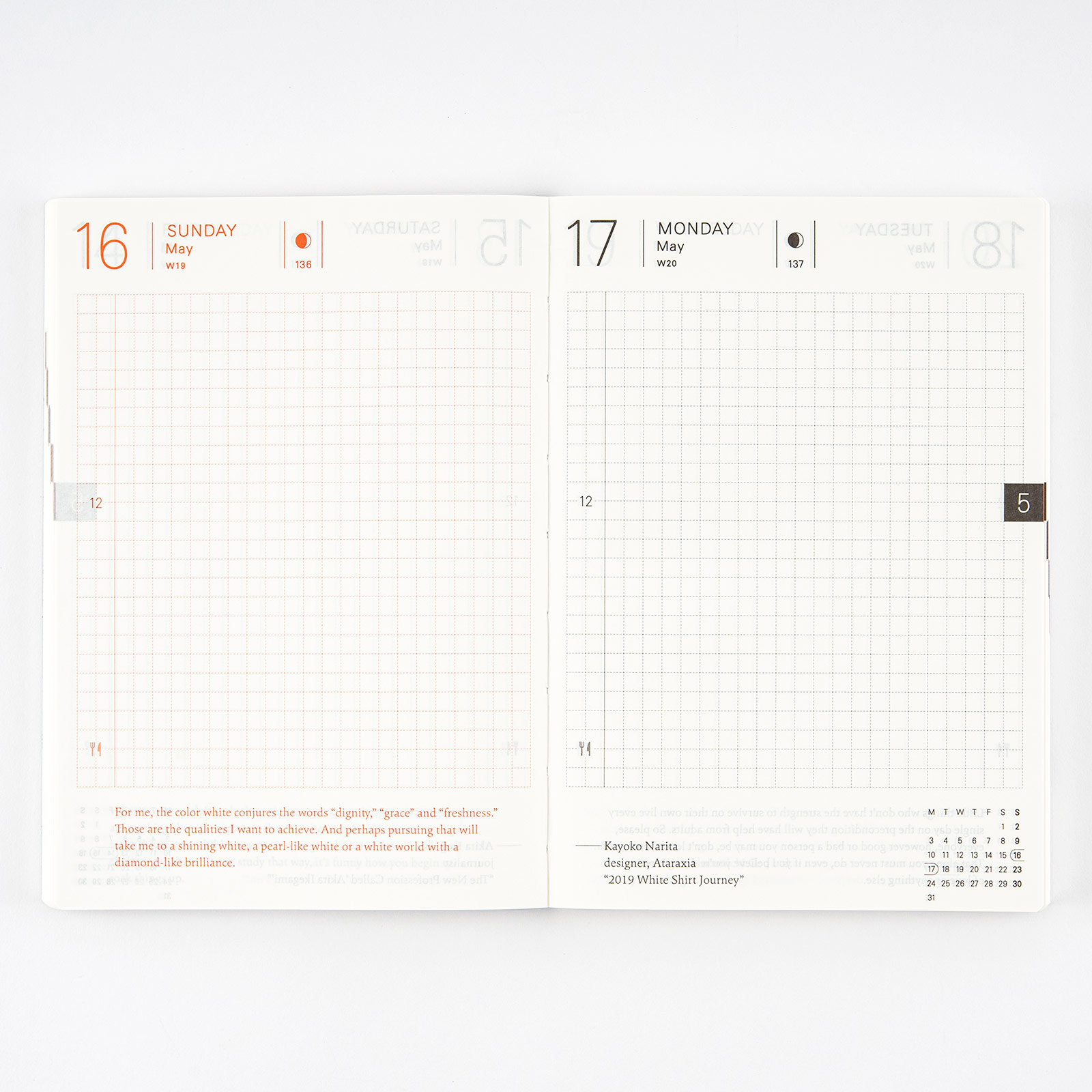 Hobonichi Techo Planner Book (January Start) - Techo Lineup - Hobonichi ...
