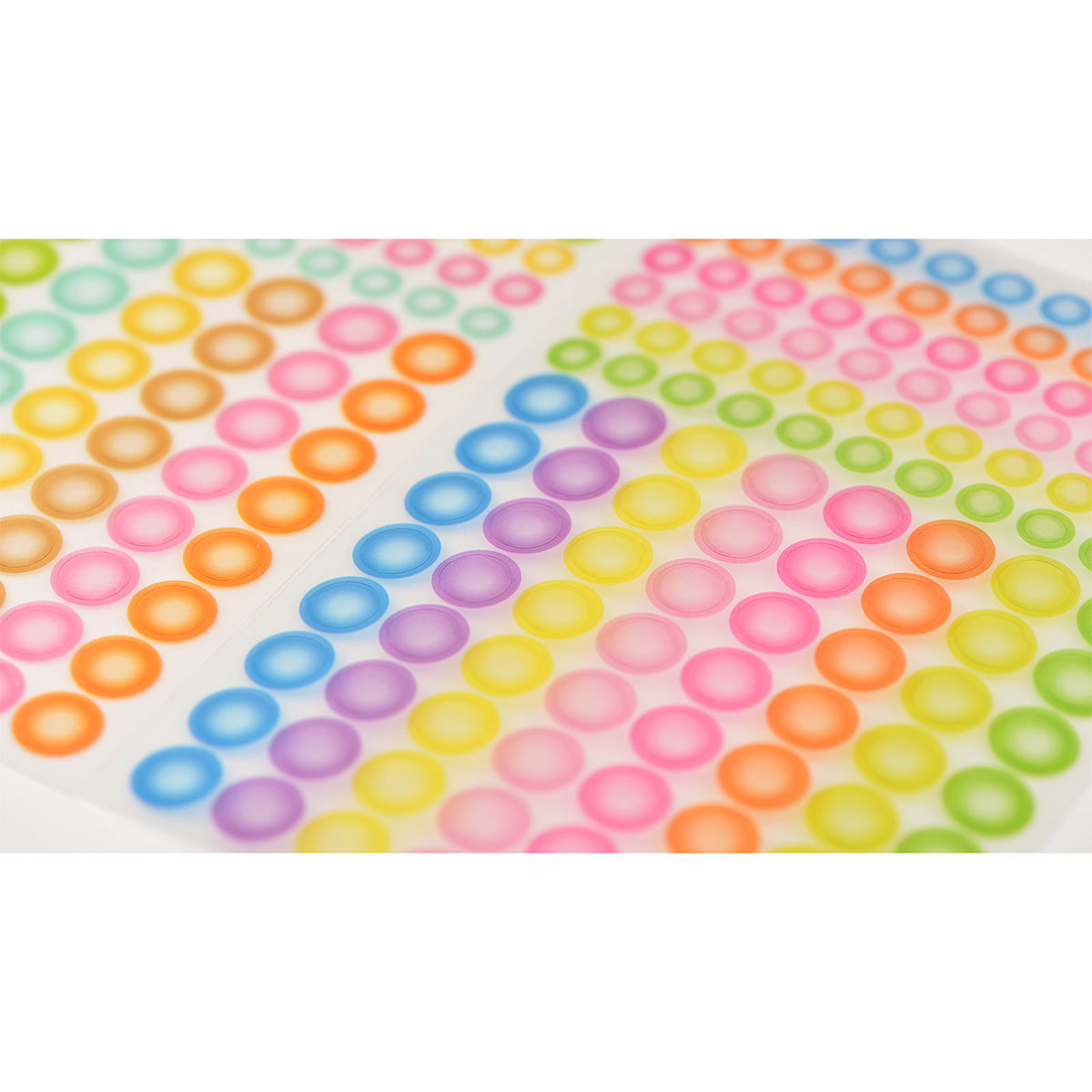 See-Through Dot Stickers - Accessories Lineup - Hobonichi Techo 2021