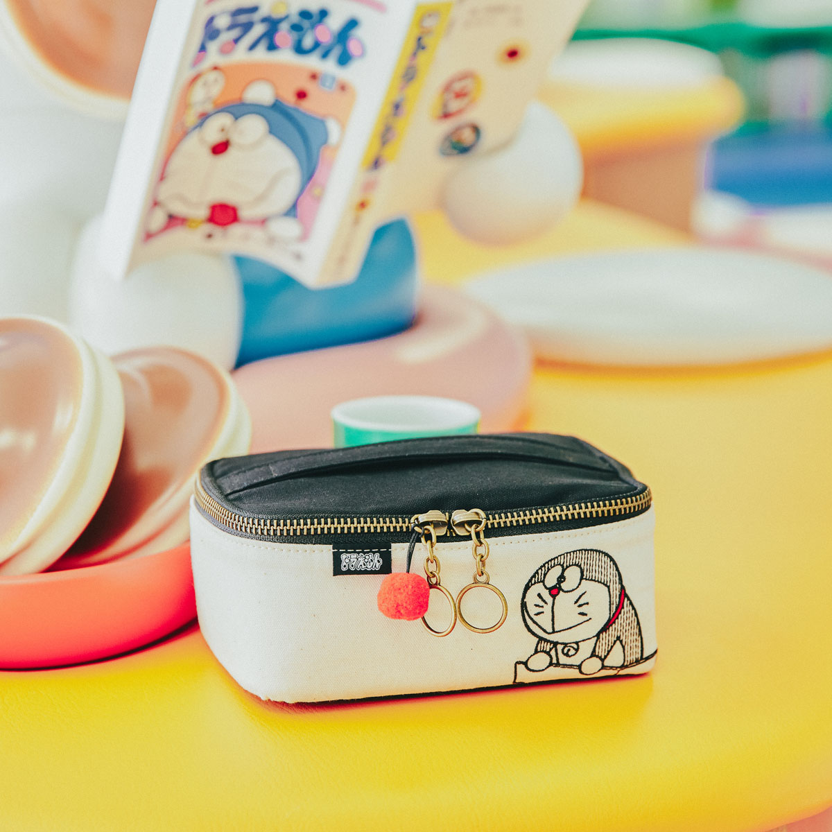 Hobonichi: Drawer Pouch Container (Doraemon) - Drawer Pouches Lineup - Hobonichi Techo 2023