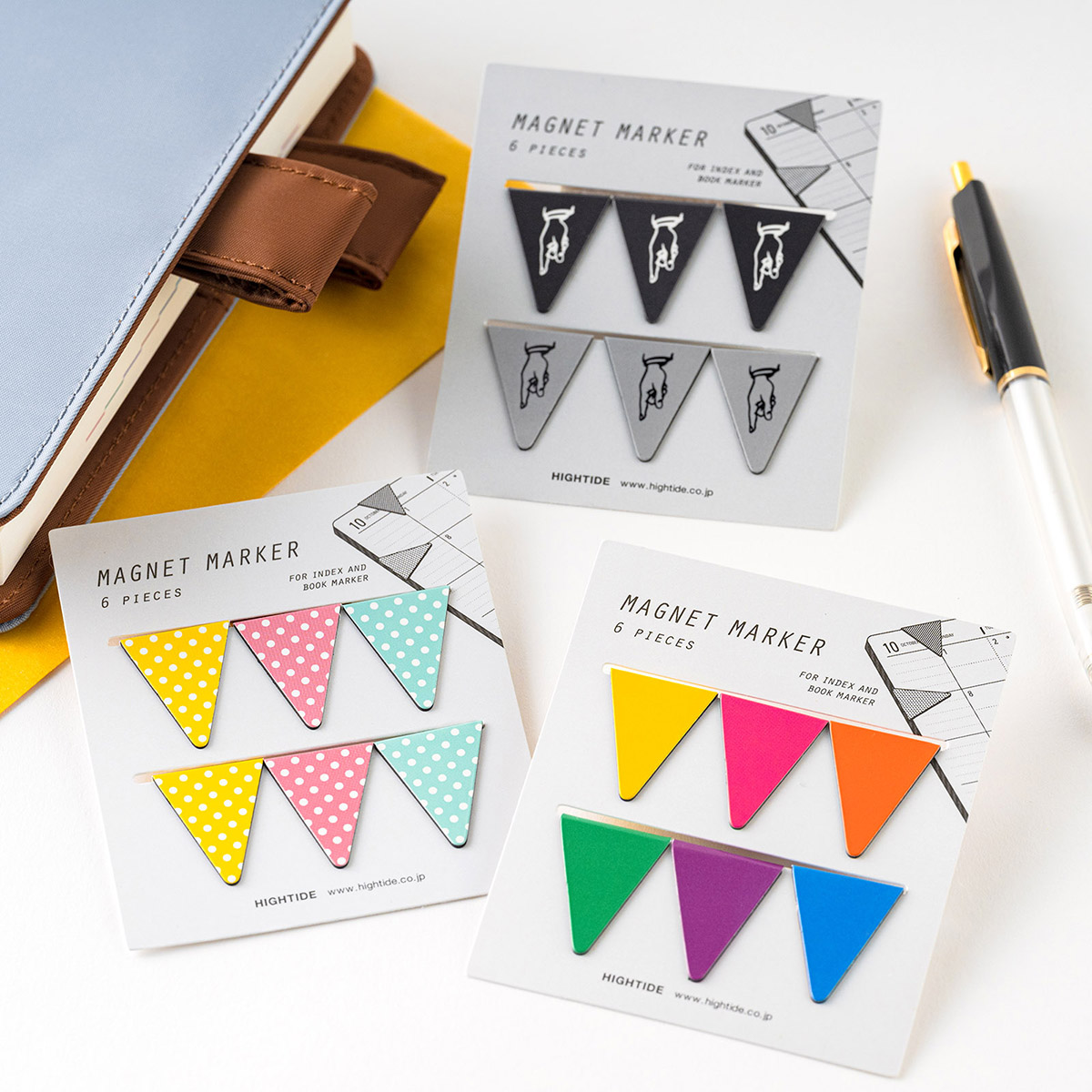 Hightide: Magnetic Bookmark - Accessories Lineup - Hobonichi Techo 2024