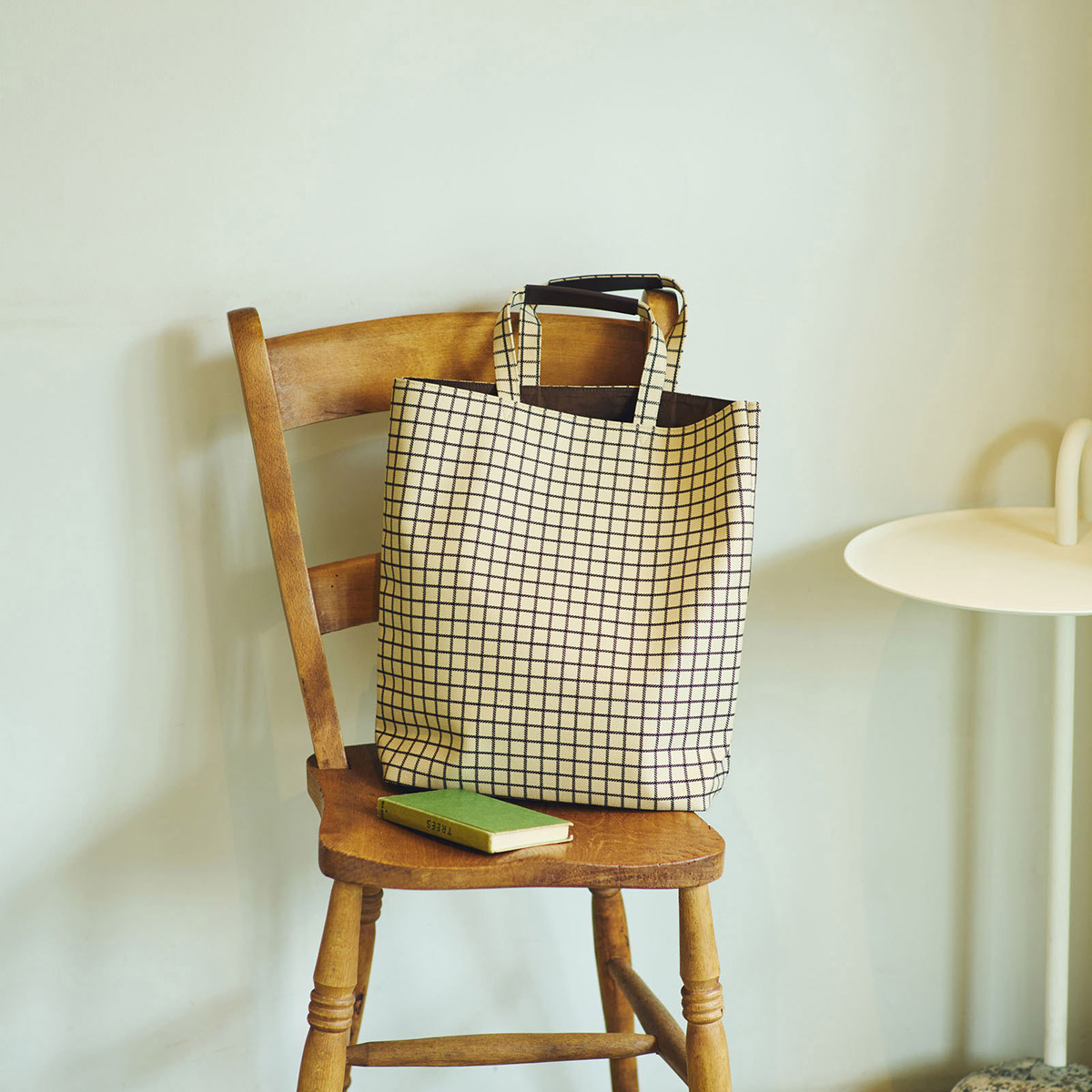 Hobonichi: Tote Bag (Café au Lait Plaid) - Accessories Lineup ...