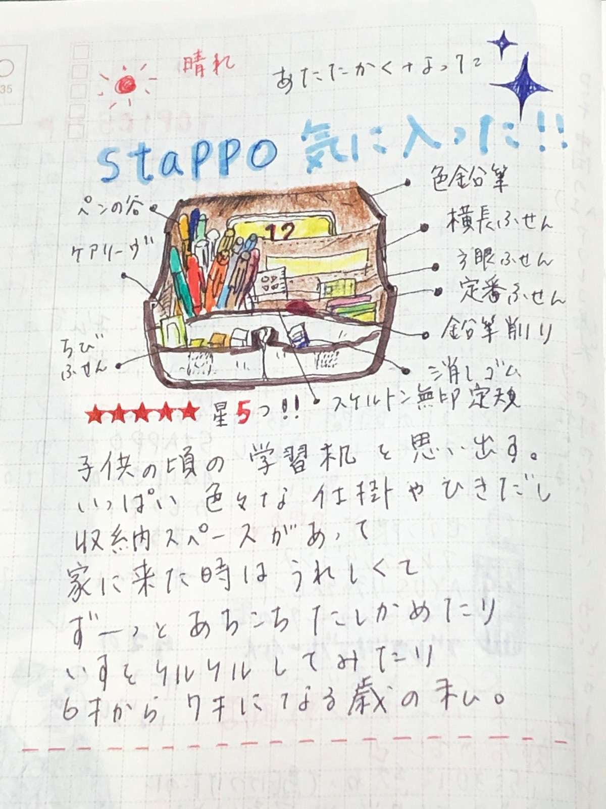 As an adult's scribble pad - How It’s Used - Hobonichi Techo