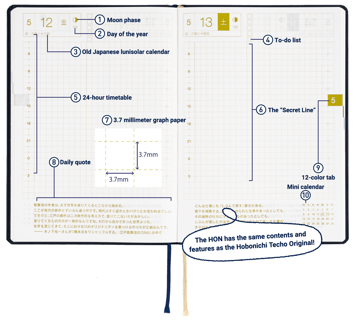 Hobonichi Techo 2023 HON - Hobonichi Techo Magazine - Hobonichi Techo